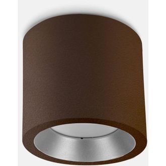 Leds - C4 Cosmos - Plafonnier ext&eacute;rieur &agrave; led brun 16.8cm 2526lm 3000K IP65 - Leds-c4