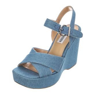 Steve Madden Wedges - - Shoes - Damen - Blau - 35 1/2 EU