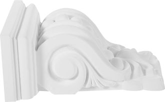 DOITOOL Europäischer Geschnitzter Stützpfeiler aus Hochdichtem PU Dekoratives Abschlussmaterial für Zuhause Rustikale Wandstütze Vielseitig für Garten Büro un