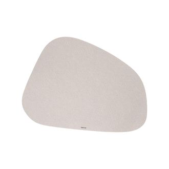 Blomus Platzset LAGONA | Tischset aus Filz | Farbe Micro Chip | 48L x 36B cm