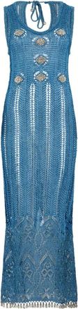 Paco Rabanne Femme, Robes, Bleu, Taille: 36 FR Robes