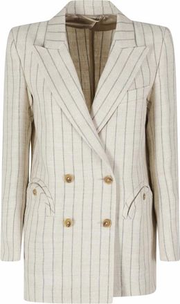 Blaz&eacute; Milano Femme, Vestes, Beige, Taille: 34 FR Blazers