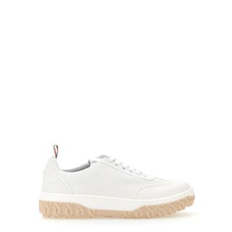 Thom Browne Homme, Chaussures, Blanc, Taille: 42 EU Baskets