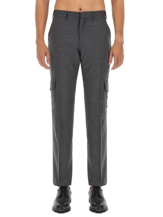 Lardini Wool Trousers - Gray