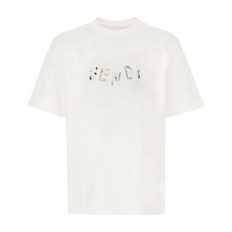 Fendi Herren, Oberteile, Wei&szlig;, SGr&ouml;&szlig;e