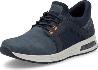 Rieker Herren Low-Top Sneaker B1053, Männer Halbschuhe, lose Einlage,Freizeitschuhe,Laufschuhe,straßenschuhe,Strassenschuhe,blau (14),45 EU / 10.5 UK