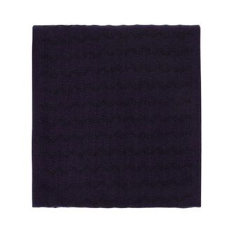 Officine G&eacute;n&eacute;rale Gro&szlig;er Wellenschal - - Accessories - Herren - Schwarzk - ONE SIZE