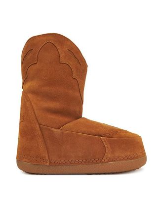 INUIKII Schneeschuhe Cowboy Emboidery 1002.024.0031 Beige
