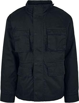 Urban Classics Big M-65 Jacket, Noir, L Homme