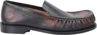 Dries Van Noten Homme, Chaussures, Brun, Taille: 40 EU Mocassins en cuir