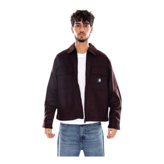 Carhartt Work in Progress Atoka Shirt Jac - - Jackets - Herren - Braun - M