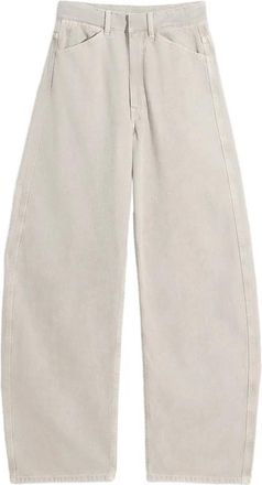 Christophe Lemaire Femme, Pantalons, Beige, Taille: 38 FR Wide Pantalons