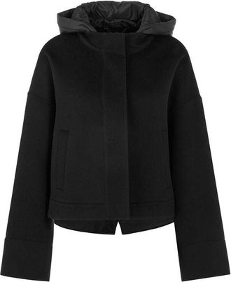 Marc Cain Damen Wolljacke mit Kapuze
