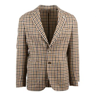 Luigi Bianchi Mantova Giacca Stondata - - Jackets - Herren - Beige - L