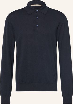 Maurizio Baldassari Maurizio Baldassari Strick-Poloshirt blau