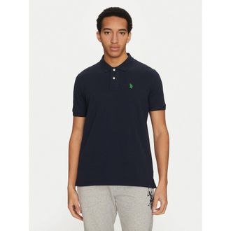 U.S.Polo Association Poloshirt MUP3637 Dunkelblau Regular Fit