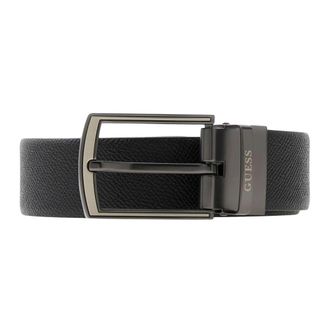 Guess Verstellbarer Wendbarer Schwarzer G&uuml;rtel - - Accessories - Herren - Schwarzk - XL