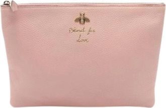 Gucci Sac pochette vintage doccasion - Femme - Pre-owned - Rose - Taille: ONE Size