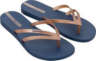 Ipanema Damen Bossa Fem Flipflop, Blue Metallic Pink, 35/36 EU