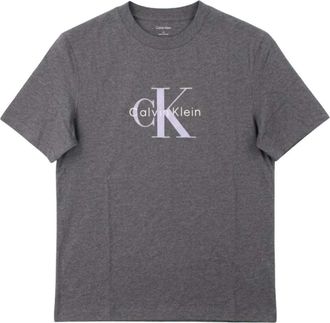 Calvin Klein T-Shirts - - Tops - Herren - Grau - S