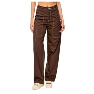 Liu Jo Damen, Hosen, Braun, W27Gr&ouml;&szlig;e