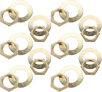 BESPORTBLE 11 S&auml;tze Teiliges Uhr Reparaturset mit Nut Unterlegscheiben und Quarzuhrwerk Einfache Montage Stabiler Wanduhraustausch Geeignet f&uuml;r Zuhause B&uuml;ro und 