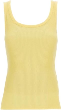 Jacquemus Femme, Tops, Jaune, Taille: 40 FR Rond Carr&eacute; D&eacute;bardeur