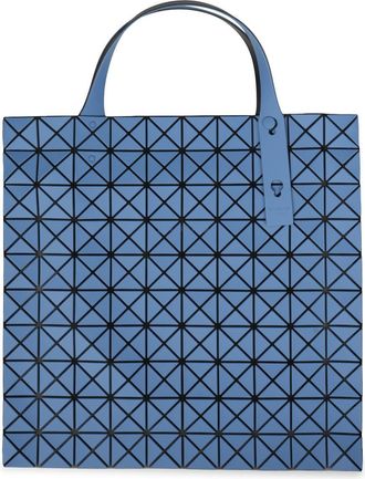 Issey Miyake Womens Tote Bag Prism Frost Blue Polyester Handbags Hand