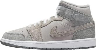 Nike Air Jordan 1 Retro Mid - DO7139002 - Couleur : Beige - Taille: 38 UK, Gris Particules Gris Neutre Blanc Gris collège, 38.5 EU