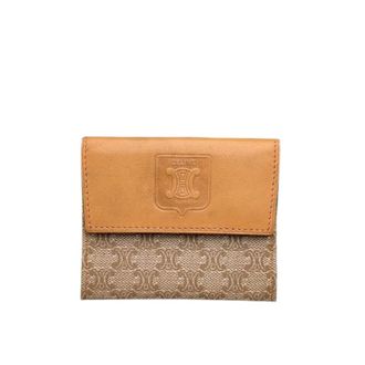 Celine Portefeuille Pre-owned en toile - Femme - Pre-owned - Brun - Taille: ONE Size