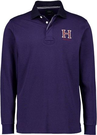 Hackett Herren Pullover blau Baumwolle unifarben