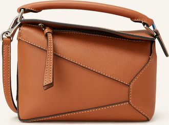 Loewe Handtasche Puzzle Edge Mini braun