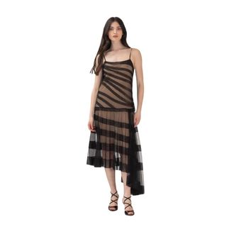 Erika Cavallini Semi Couture Damen, Kleider, Mehrfarbig, MGr&ouml;&szlig;e