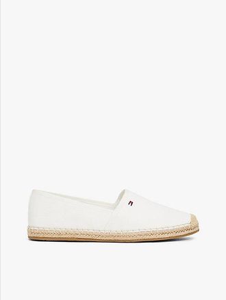 Tommy Hilfiger Espadrilles en toile à drapeau brodé