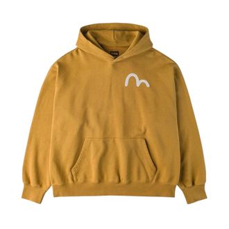 Evisu Homme, Sweatshirts et sweats &agrave; capuche, Jaune, Taille: S Leech & Grace Sweat &agrave; capuche
