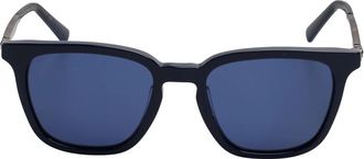 Ferragamo Homme, Accessoires, Bleu, Taille: ONE Size Lunettes de soleil rectangulaires en ac&eacute;tate