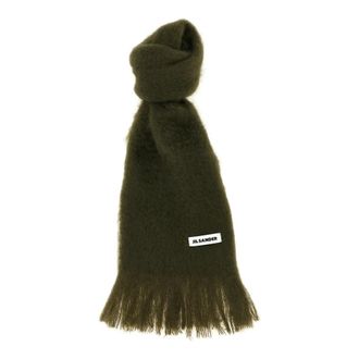 Jil Sander Mohair Blend Scarf - - Accessories - Damen - Gr&uuml;n - ONE SIZE