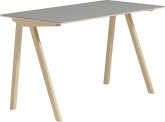 HAY Bureau CPH 90, chêne, revêtement gris, Ronan et Erwann Bouroullec Hay