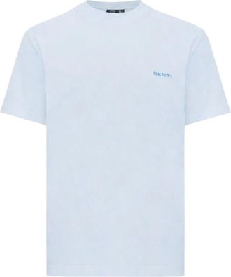 Genti Homme, Tops, Bleu, Taille: 2XL T-shirt Backprint