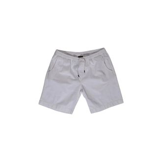 RefrigiWear Shorts Bermuda en Coton Blanc - Homme - Shorts - Gris - Taille: W40