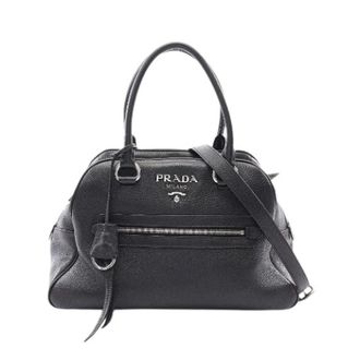 Prada Pre-owned Logo 2Way Handbag - - Pre-owned - Damen - Schwarzk - ONE SIZE