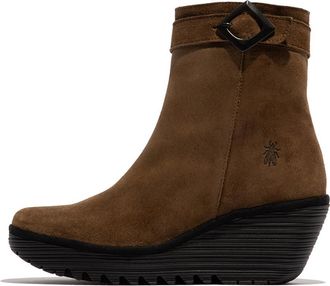 FLY London Fly London Damen Yuji596fly Fashion Boot, Elephant, 42 EU