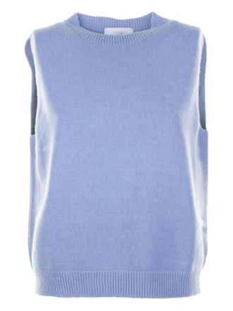 Cinque Top mit rundem Ausschnitt - Blau