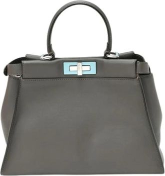 Fendi Sac bandouli&egrave;re vintage Pre-owned - Femme - Pre-owned - Gris - Taille: ONE Size