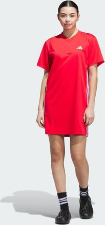 adidas adidas Performance - Sport Craft - Kleid in Pure Ruby-Rot