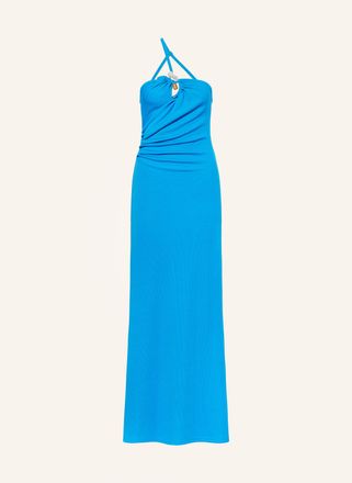 CHRISTOPHER ESBER Christopher Esber Abendkleid Concave Mit Schmucksteinen blau