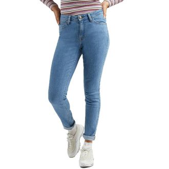Lee Damen Scarlett High Jeans, Just A Breese, 26W / 29L EU