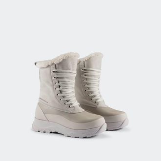 Canada Goose Vista Stiefel (Weiblich, Limestone/Snowcap, US 8)