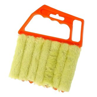 Hemobllo Jalousienreinigungsb&uuml;rste mit Abnehmbarem Griff Leichte Fensterladenb&uuml;rste aus Kunststoff Mikrofaser Fensterladenreiniger f&uuml;r Klimaanlagen und Jalousi