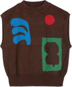 Bobo Choses Pull sans manches imprim&eacute; en coton